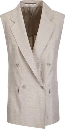Tagliatore Femme, Vestes, Beige, Taille: 38 FR Tagliatore Vestes