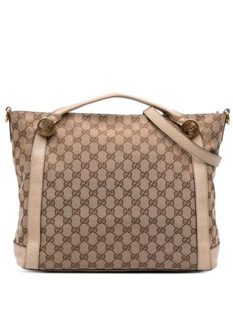 Gucci sac à bandoulière Miss GG en toile GG (2016-2025) - Marron