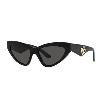 Dolce & Gabbana DG CrossedLarge Sonnenbrille - - Accessories - Damen - Schwarzk - 55 MM