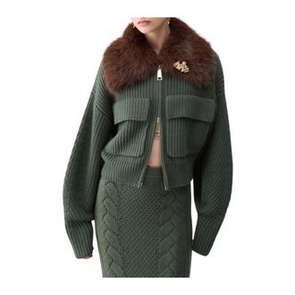 Liu Jo Bomberjacke - - Jackets - Damen - Gr&uuml;n - S