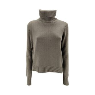 La Fileria Rollkragenpullover - - Knitwear - Damen - Gr&uuml;n - L