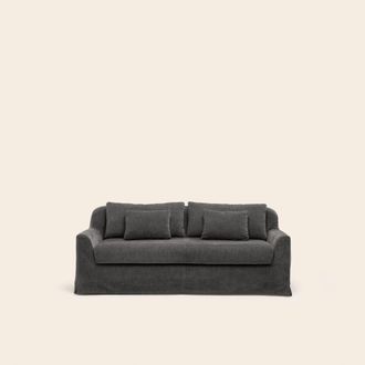 Madura Canap&eacute; 2,5 Places Claribel Boston gris graphite - GRIS