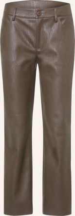 someday Someday 7/8-Hose Carile In Lederoptik beige
