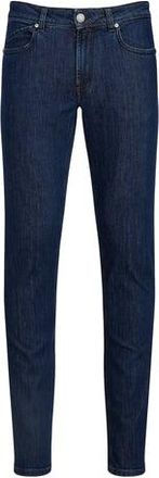 Re-hash Jeans droit en coton m&eacute;lang&eacute;