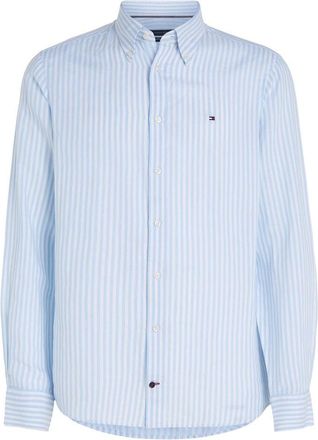 Tommy Hilfiger Herren Freizeithemd mit Leinen