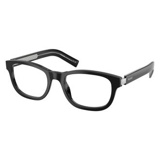 Prada Rechteckige optische Brille - - Accessories - Herren - Schwarzk - 54 MM