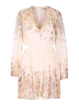 Twinset Robe Au Genou - Blanc