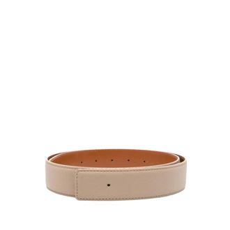 Santoni Lederg&uuml;rtel - - Accessories - Damen - Beige - 90 CM