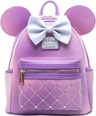 Loungefly Disney The Minnie Mouse Classic Series Sac dos pour femme Lavande, multicolore, One Size, Wdbk3189