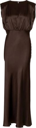 Semicouture Femme, Robes, Brun, Taille: 40 FR Robe &Eacute;vas&eacute;e