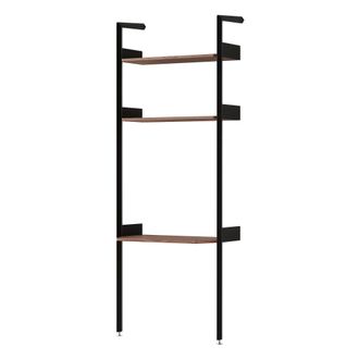 & Tradition Etag&egrave;re avec bureau en noyer Rombe IF2 & Tradition