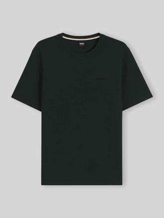 HUGO BOSS Regular Fit T-Shirt aus Baumwoll-Mix Modell WAFFLE