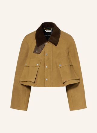 J.W.Anderson Jw Anderson Cropped-Jacke Barn braun