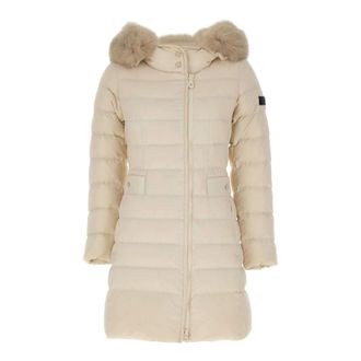 Peuterey Femme, Vestes, Blanc, Taille: 36 FR Seriola Ml06 Doudoune &agrave; Fourrure