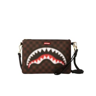 Sprayground Sprayground, Homme, Sacs, Multicolore, Taille: ONE Size Paris Shark Blur Pouchette Multicolor