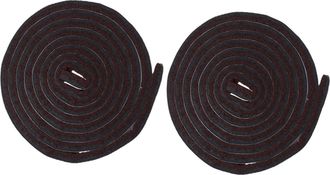 SOLUSTRE 2 St&uuml;ck rutschfeste Filz Hockerf&uuml;&szlig;e mit Ger&auml;uschd&auml;mpfung Bodenschoner f&uuml;r Stuhl und Hockerbeine Braun 1524 X 127mm Schutz f&uuml;r Parkett Laminat und Flie