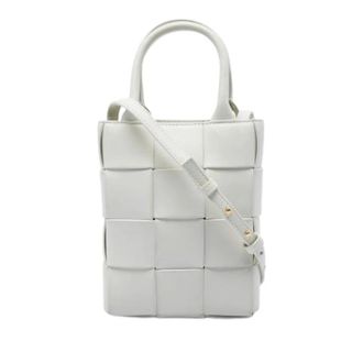 Bottega Veneta Sac Mini Cassette Pre-owned - Femme - Pre-owned - Blanc - Taille: ONE Size