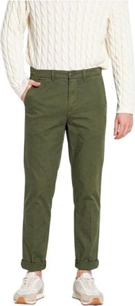 Mason's Chinos - Homme - Pantalons - Vert - Taille: L