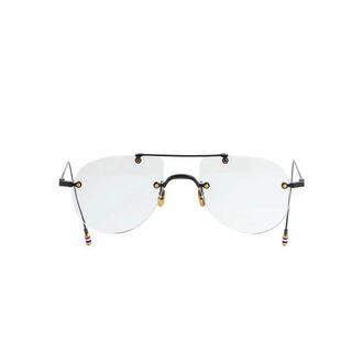 Thom Browne unisex, Accessoires, Noir, Taille: 52 MM Ueo939A 005 Eyeglasses