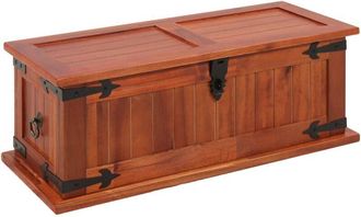 vidaXL Coffre de rangement 60x25x22 cm Bois dacacia solide Vidaxl