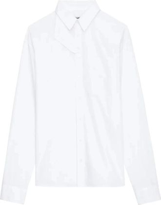 Zadig&Voltaire Chemise Tyrone Pop - Femme - Blouses et Chemises - Blanc - Taille: 40 FR