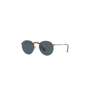 Ray-Ban Homme, Accessoires, Brun, Taille: 50 MM Lunettes de soleil Rondes EN M&eacute;tal