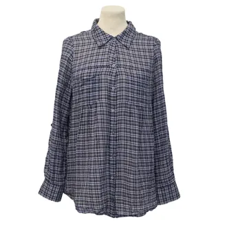 Joie Checkered Shirt Size M