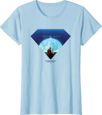 Superman (2025 Movie) Superman Krypto Earth Shield T-Shirt