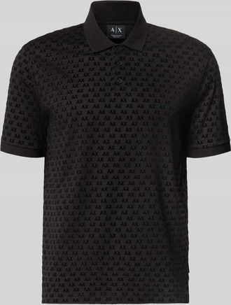 A|X Armani Exchange Regular Fit Poloshirt aus reiner Baumwolle