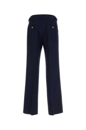 Dolce & Gabbana Mens Navy Blue Wool Pant Bluscurissimo1 Virgin Sweater