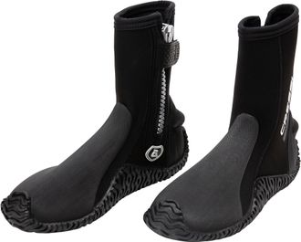 Cressi Unisex-Adult Korsor Semi-Rigid Sole Boots 3mm Stiefel mit halbstarrer Sohle zum Tauchen, Schwarz, S