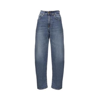 Pinko Egg-fit Vintage Denim Jeans - - Jeans - Damen - Blau - W29