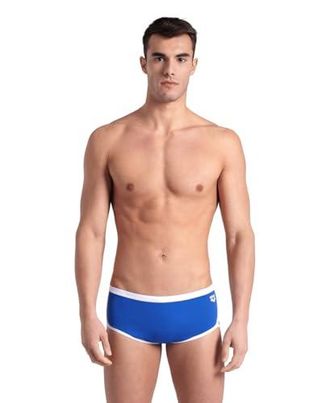 Arena Arena Performance Mens Icons Solid Low-Waist Shorts Slips de Bain, Bleu Roi/Blanc, 38 Homme