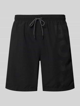 HUGO BOSS Badeshorts mit Label-Schriftzug Modell ORCA
