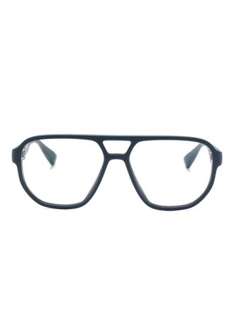 Mykita lunettes de vue Mylon Mavon à monture pilote - Bleu