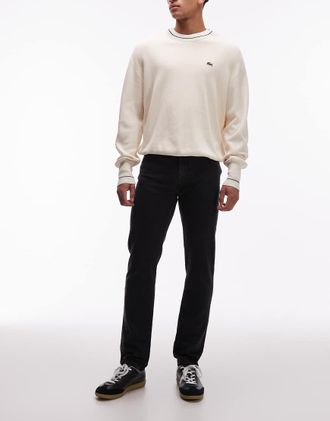 Lacoste Jean slim - Noir