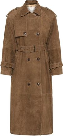MY ESSENTIAL WARDROBE Femme, Manteaux, Brun, Taille: 40 FR Trench Coat