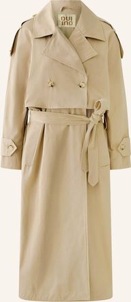 Oui 2-In-1-Trenchcoat beige