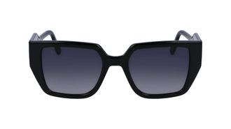 Karl Lagerfeld Womens Sunglasses KL6098S - Black with Gradient Grey Lens