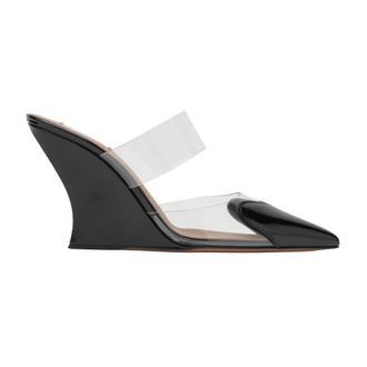Alaia Le Coeur 90 Keilabsatz-Mules - - Shoes - Damen - Schwarzk - 37 EU