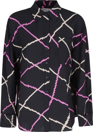 Essentiel Femme, Blouses et Chemises, Noir, Taille: 36 FR Jayleen Oversized Shirt