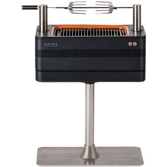 Everdure by Heston Blumenthal Holzkohlegrill Fusion inkl. elektrischem Anz&uuml;nder und Standfu&szlig; HBCE1BSEU - Everdure