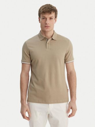 Joop JOOP! Jeans Poloshirt 15 JJJ-17Amare 30046012 Beige Modern Fit