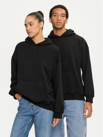 2005 Sweatshirt Unisex Blank Schwarz Loose Fit