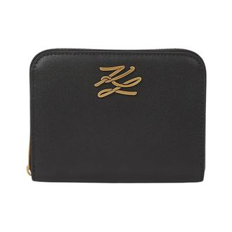 Karl Lagerfeld K Autograph Wallet - - Accessories - Damen - Schwarzk - ONE SIZE