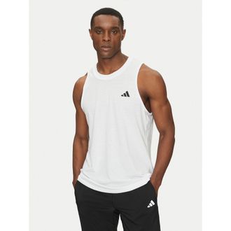 adidas Tank-Top Train Essentials Feelready Training Tank Top IC6947 Wei&szlig; Slim Fit