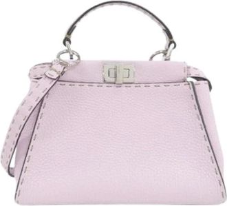 Fendi Pre-owned Selleria Mini Bag - Femme - Pre-owned - Violet - Taille: ONE Size