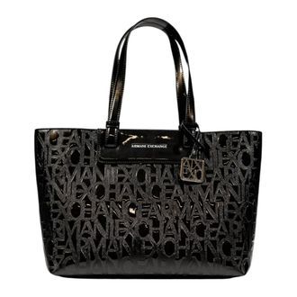 A|X Armani Exchange Gro&szlig;e Einkaufstasche - - Bags - Damen - Schwarzk - ONE SIZE