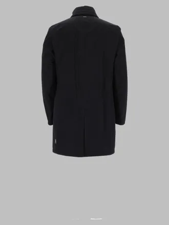 Herno Two-Layer Gore-Tex Raincoat - Black