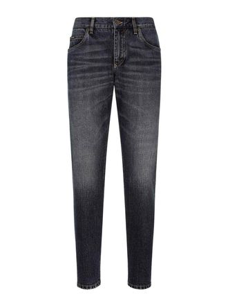 Dolce & Gabbana Jean Droit - Noir